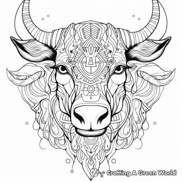 Bull Coloring Pages - Free & Printable!
