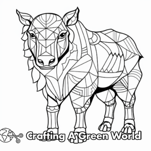 Geometric Coloring Pages - Free & Printable!