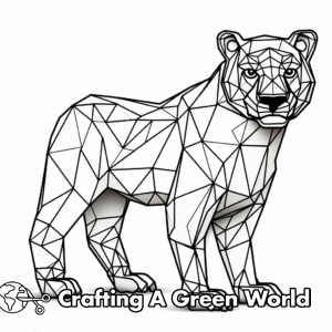 3d Geometric Design Coloring Pages - Free & Printable!