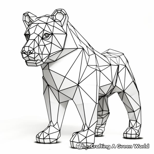 3d Geometric Design Coloring Pages - Free & Printable!