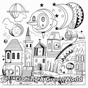 Vector Coloring Pages - Free & Printable!