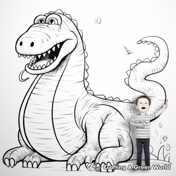 Alligator Coloring Pages - Free & Printable!