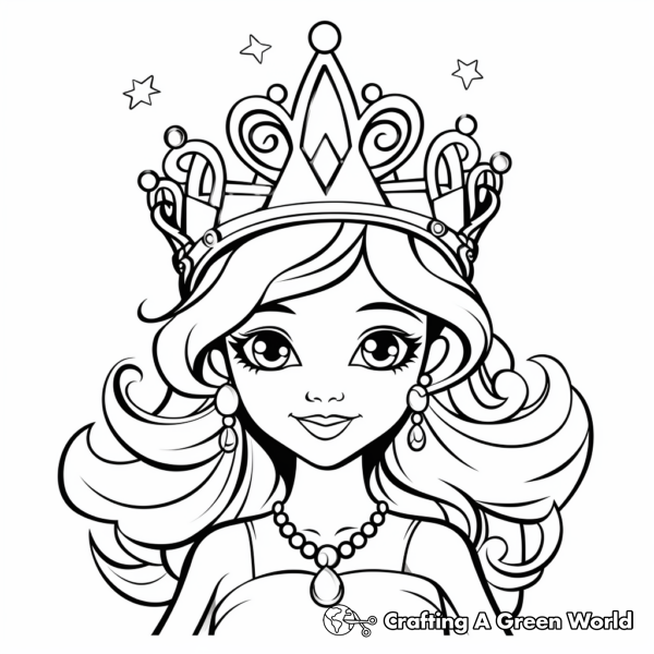 Tiara Coloring Pages - Free & Printable!