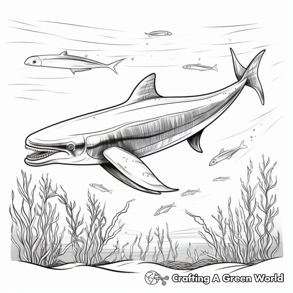 Blue Whale Coloring Pages - Free & Printable!