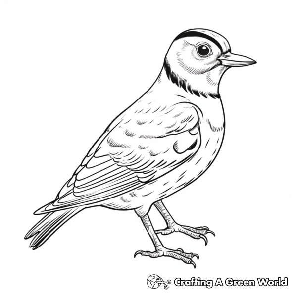Woodpecker Coloring Pages - Free & Printable!