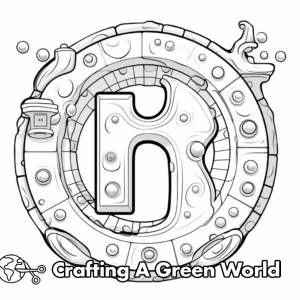 Plain Alphabet Coloring Pages - Free & Printable!