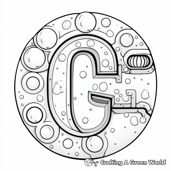 Plain Alphabet Coloring Pages - Free & Printable!