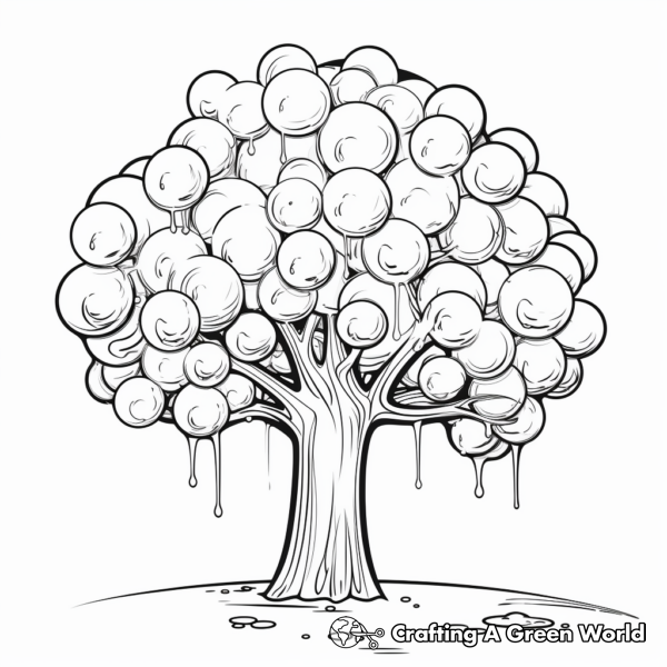 Bubble Gum Coloring Pages - Free & Printable!