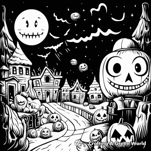 Halloween Coloring Pages - Free & Printable!