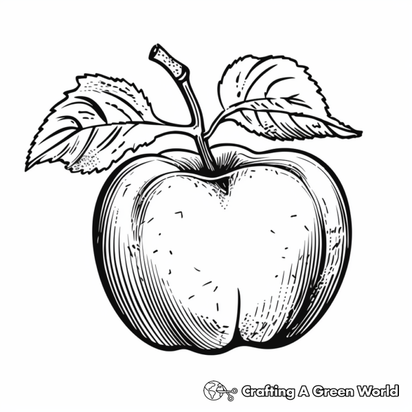 Apple Coloring Pages - Free & Printable!