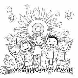Spring Break Coloring Pages - Free & Printable!