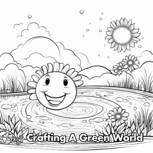 Summer Coloring Pages - Free & Printable!