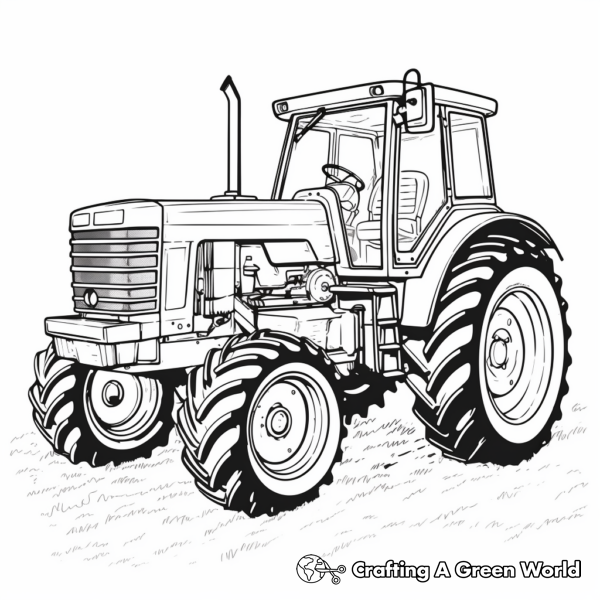 Tractor Coloring Pages - Free & Printable!