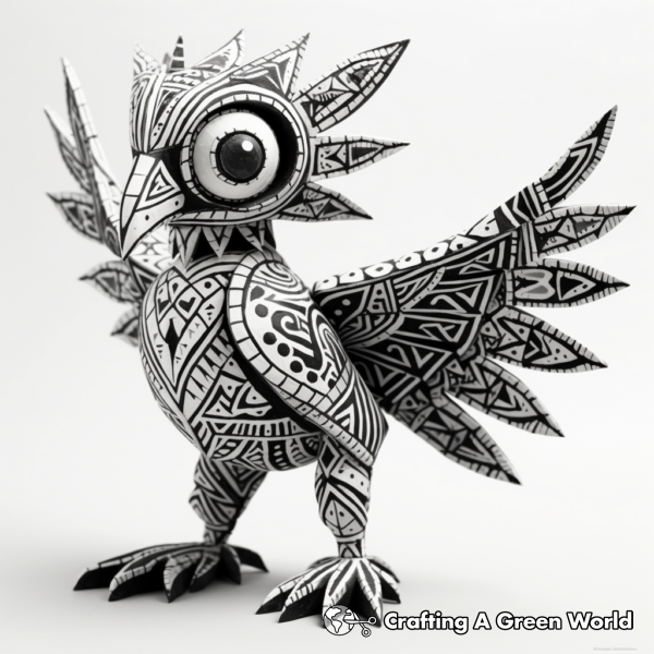 Alebrije Coloring Pages - Free & Printable!