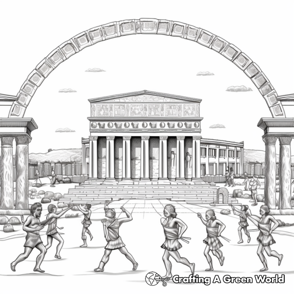 Olympic Coloring Pages - Free & Printable!