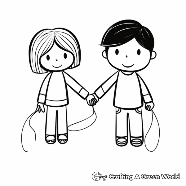 Hand Coloring Pages - Free & Printable!