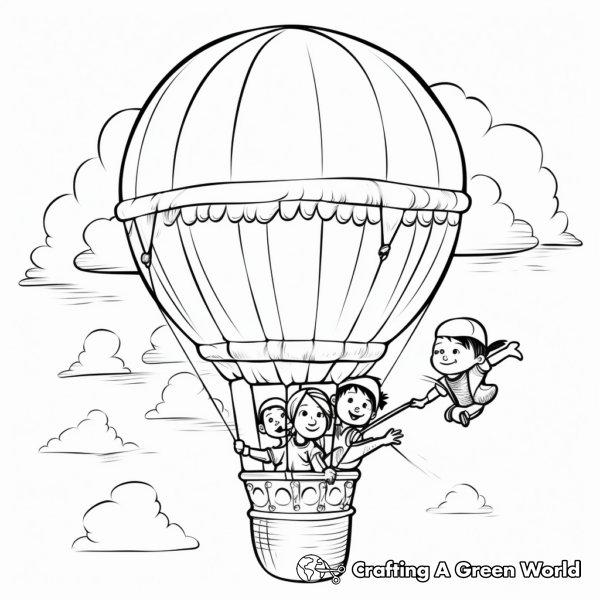 Balloon Coloring Pages - Free & Printable!