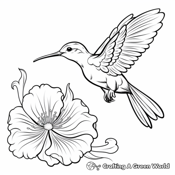 Realistic Hummingbird Coloring Pages - Free & Printable!