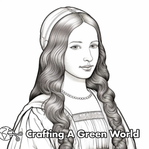 Famous Painting Coloring Pages - Free & Printable!