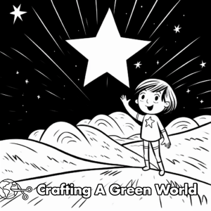 Night Sky Coloring Pages - Free & Printable!