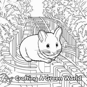 Chinchilla Coloring Pages - Free & Printable!