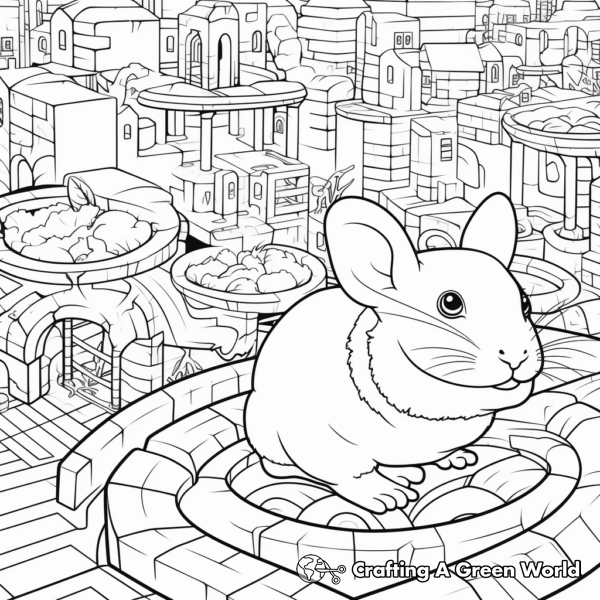 Chinchilla Coloring Pages - Free & Printable!