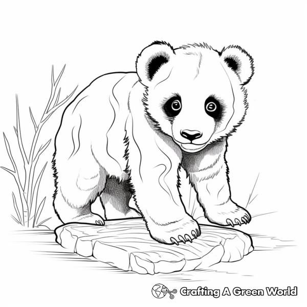 Bear Cub Coloring Pages - Free & Printable!