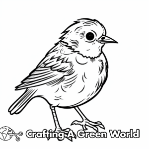 Robin Coloring Pages - Free & Printable!