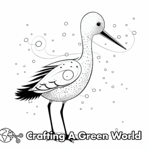 Stork Coloring Pages - Free & Printable!