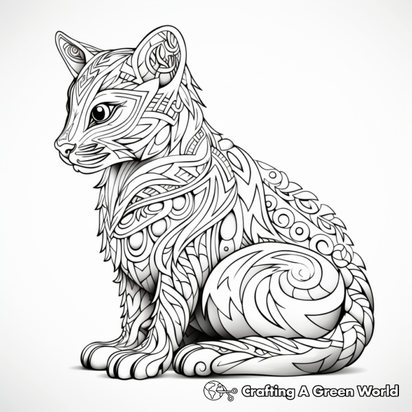 Cat Book Coloring Pages - Free & Printable!