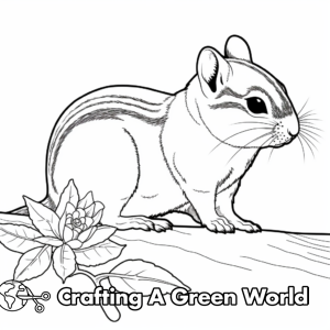 Chipmunk Coloring Pages - Free & Printable!