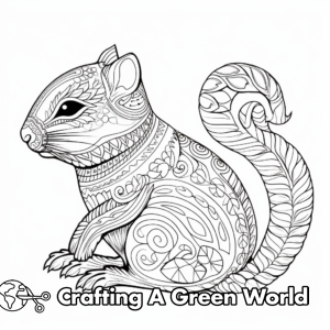 Chipmunk Coloring Pages - Free & Printable!