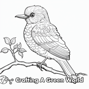 Kingfisher Coloring Pages - Free & Printable!