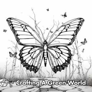 Monarch Coloring Pages - Free & Printable!