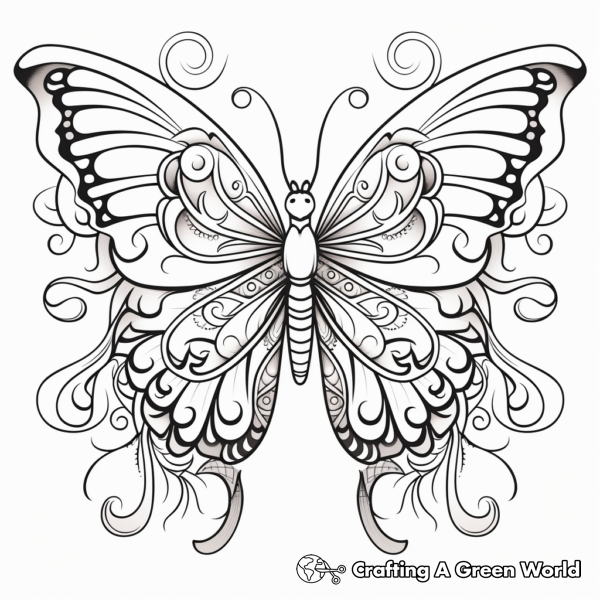 Monarch Coloring Pages - Free & Printable!