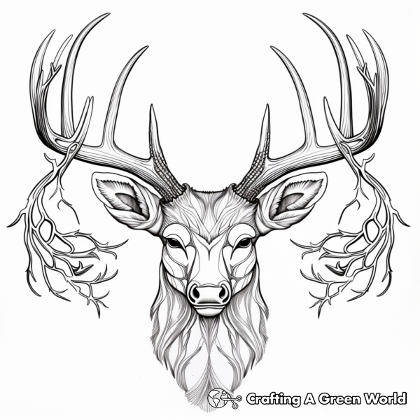 Mule Deer Coloring Pages - Free & Printable!