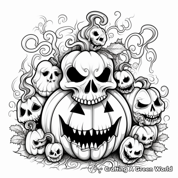 Halloween Coloring Pages - Free & Printable!