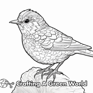 Wren Coloring Pages - Free & Printable!
