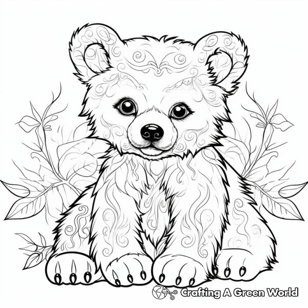 Bear Cub Coloring Pages - Free & Printable!