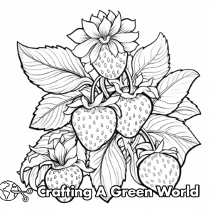 Strawberry Coloring Pages - Free & Printable!
