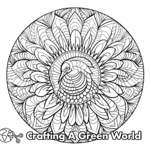 Turkey Coloring Pages - Free & Printable!