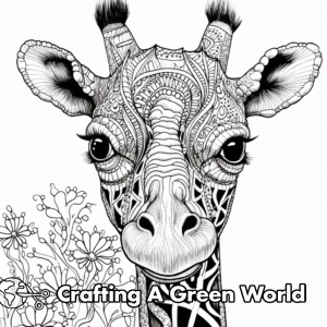 Giraffe Coloring Pages - Free & Printable!