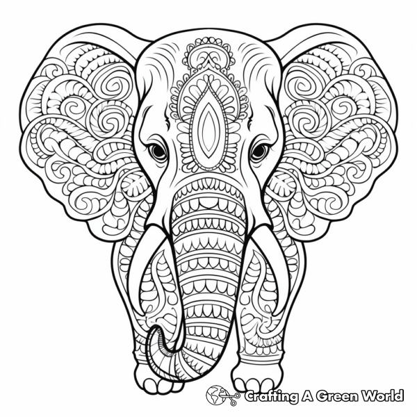 Animal Faces Coloring Pages - Free & Printable!