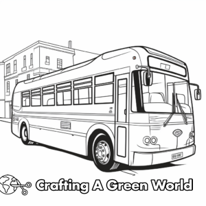 Bus Coloring Pages - Free & Printable!