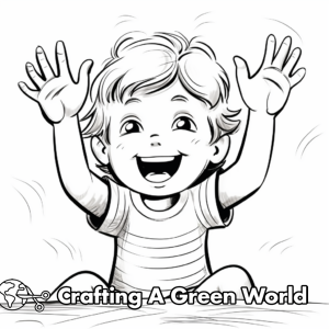 Hand Coloring Pages - Free & Printable!