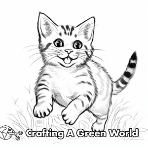 Tabby Cat Coloring Pages - Free & Printable!