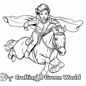 Saddle Coloring Pages - Free & Printable!