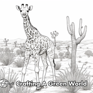 Desert Coloring Pages - Free & Printable!