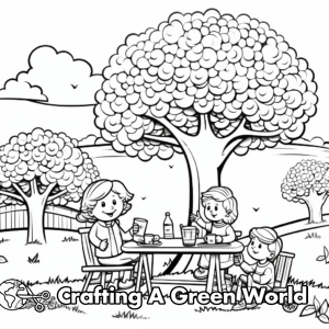Arbor Day Coloring Pages - Free & Printable!
