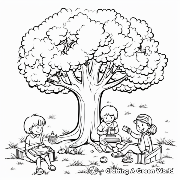 Arbor Day Coloring Pages - Free & Printable!